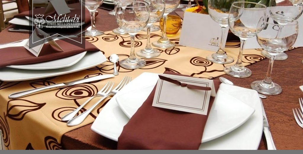 Our New Range Of Table Linen - Mehtabi